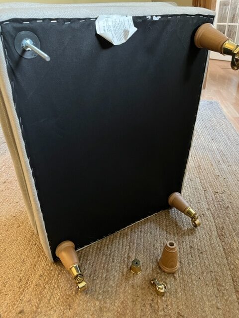 Fix Broken Sofa and Armchair Legs and Castors